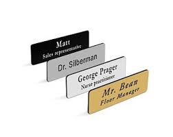 Name Badge- Pin Style - General Trading